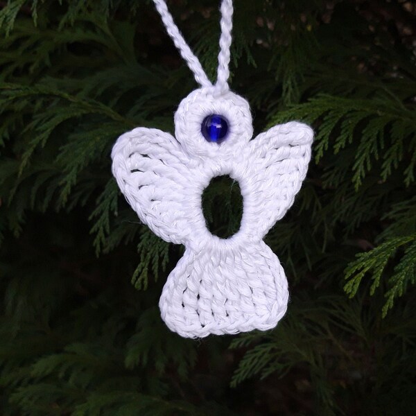 Weiße häkeln engel - Etsy.de