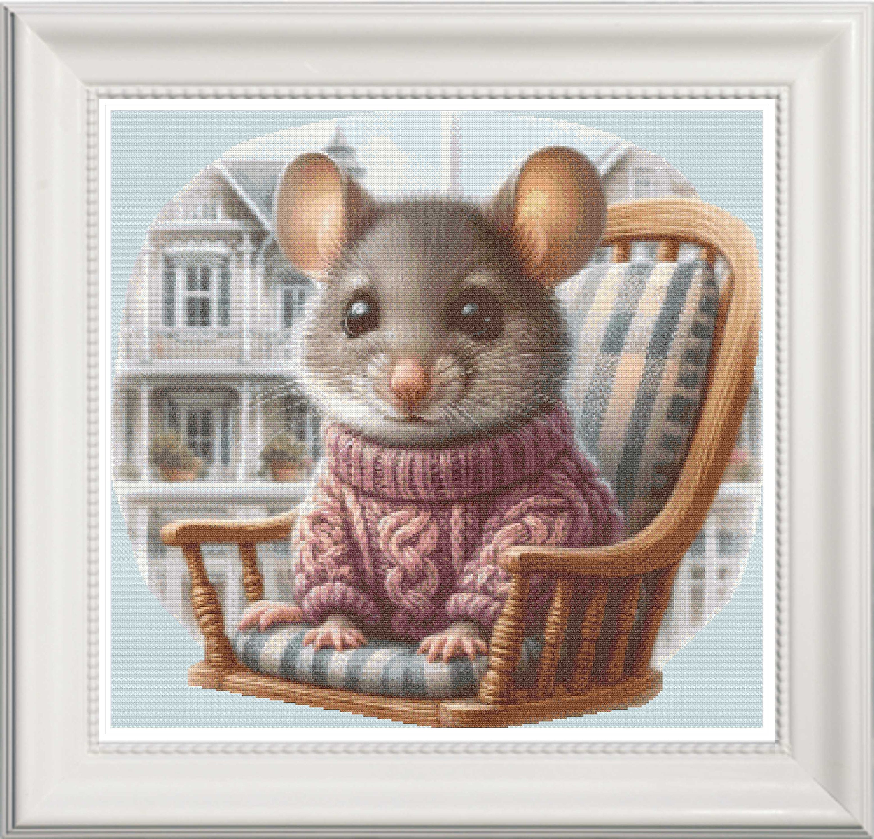 Cross Stitch Mice, Mouse Cross Stitch, Cross Stitch Rats, Rat Cross ...