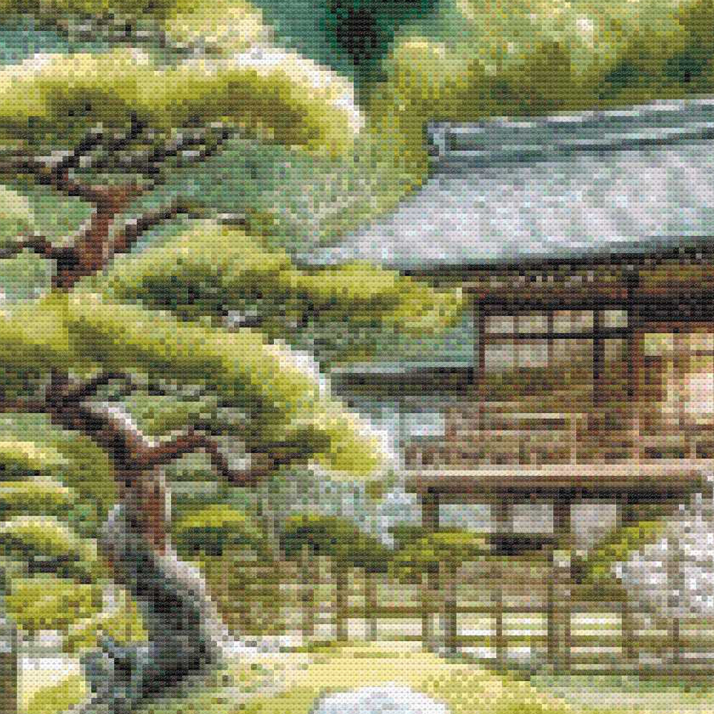 Cross Stitch Garden, Cross Stitch Geisha, Japanese to Embroider ...