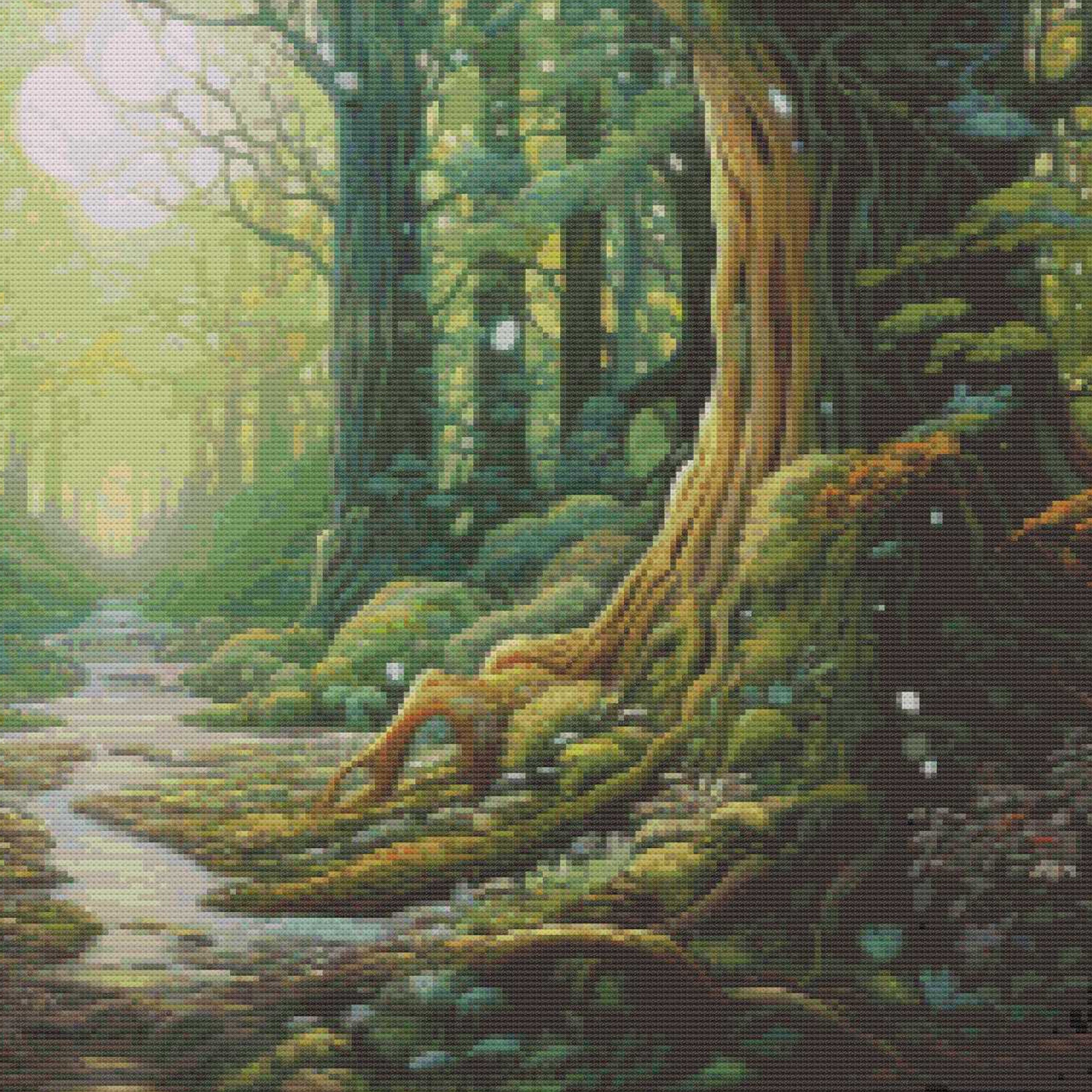 Garden Cross Stitch, Forest Cross Stitch, Forest Cross Stitch ...