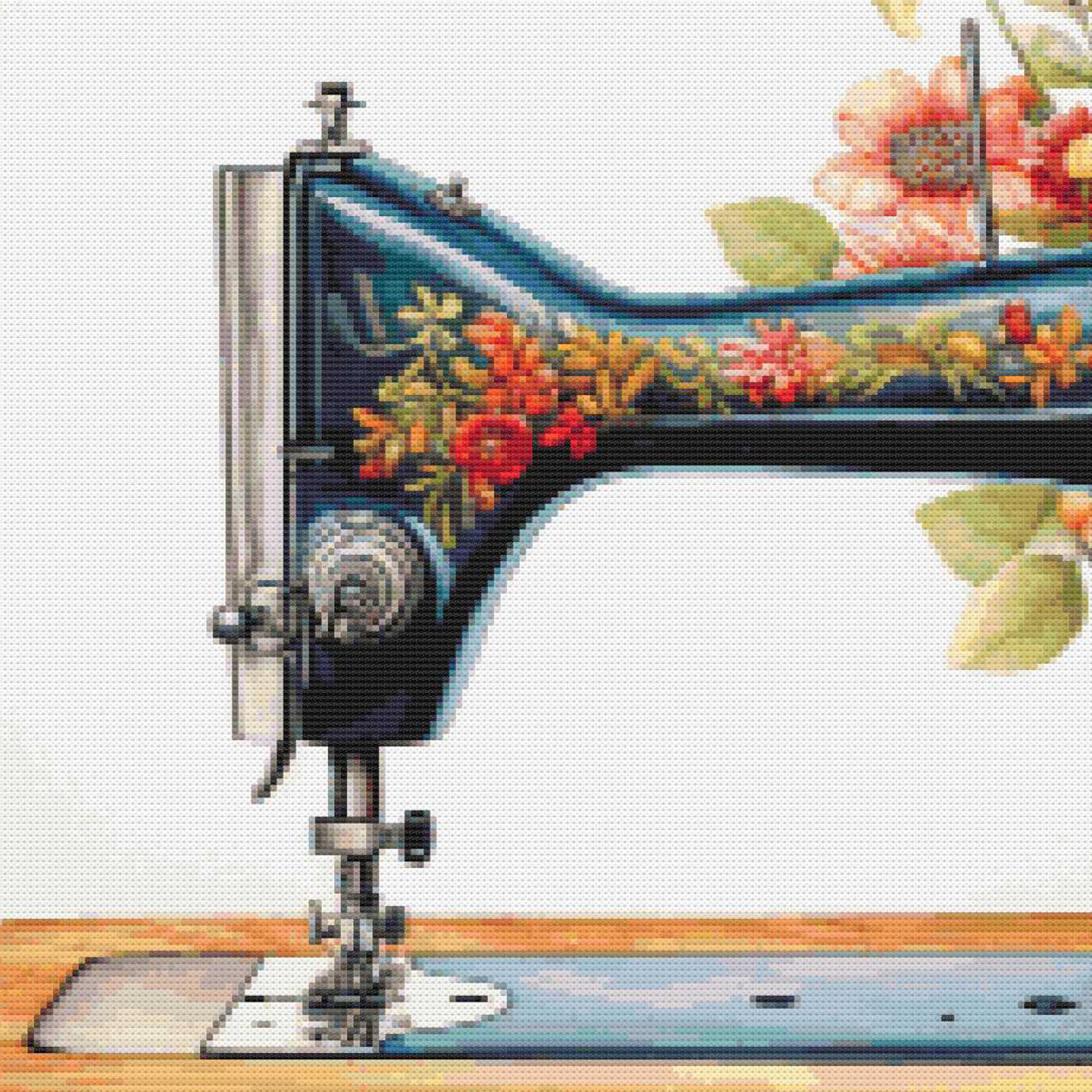 Cross Stitch Sewing Machine, Singer Cross Stitch, Cross Stitch Sewing ...