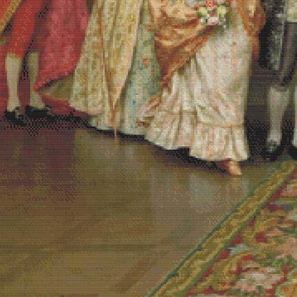 Cross Stitch Art Pattern, Cross Stitch Aristocracy, Cross Stitch Art ...