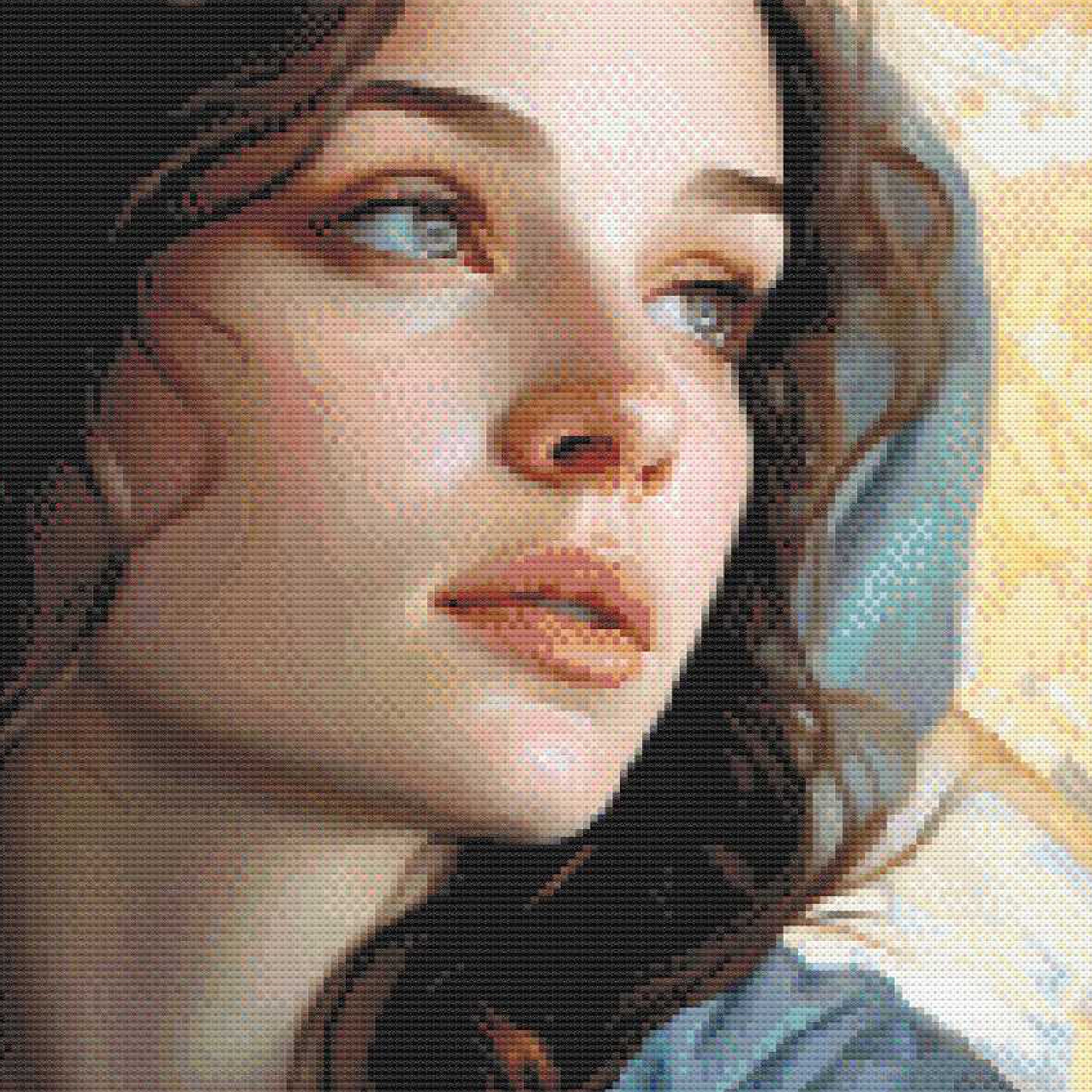 Cross Stitch Woman, Virgin to Embroider, Cross Stitch Goddess, Cross ...