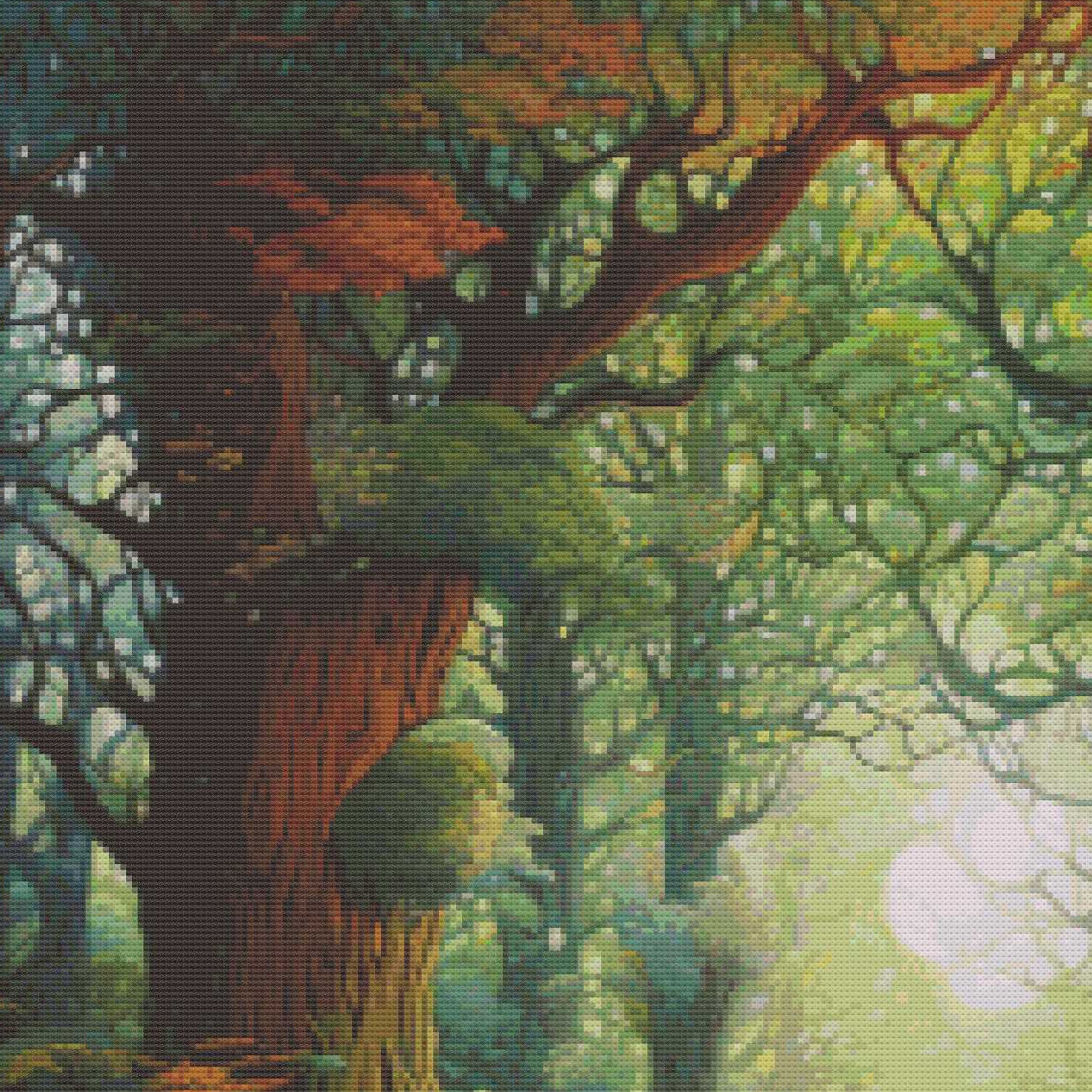 Garden Cross Stitch, Forest Cross Stitch, Forest Cross Stitch ...