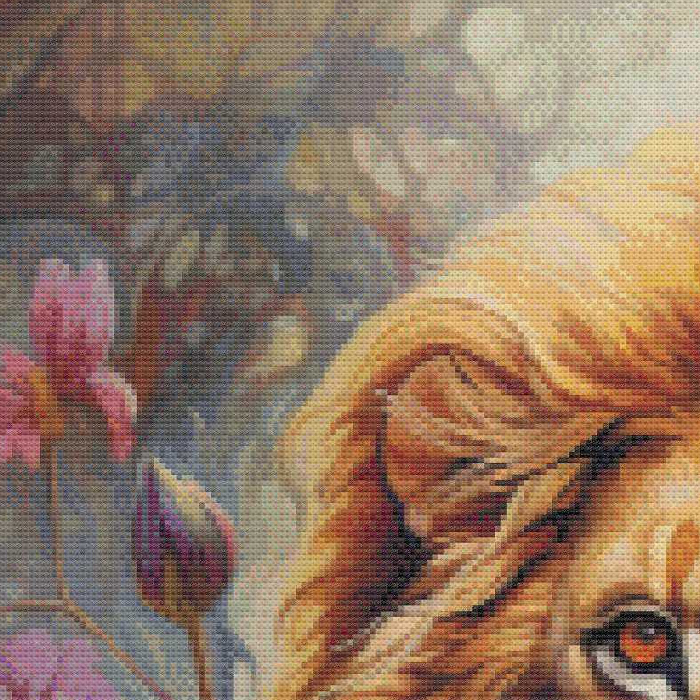Lion Cross Stitch, Lion to Embroider, Cross Stitch Lions, Cross Stitch ...