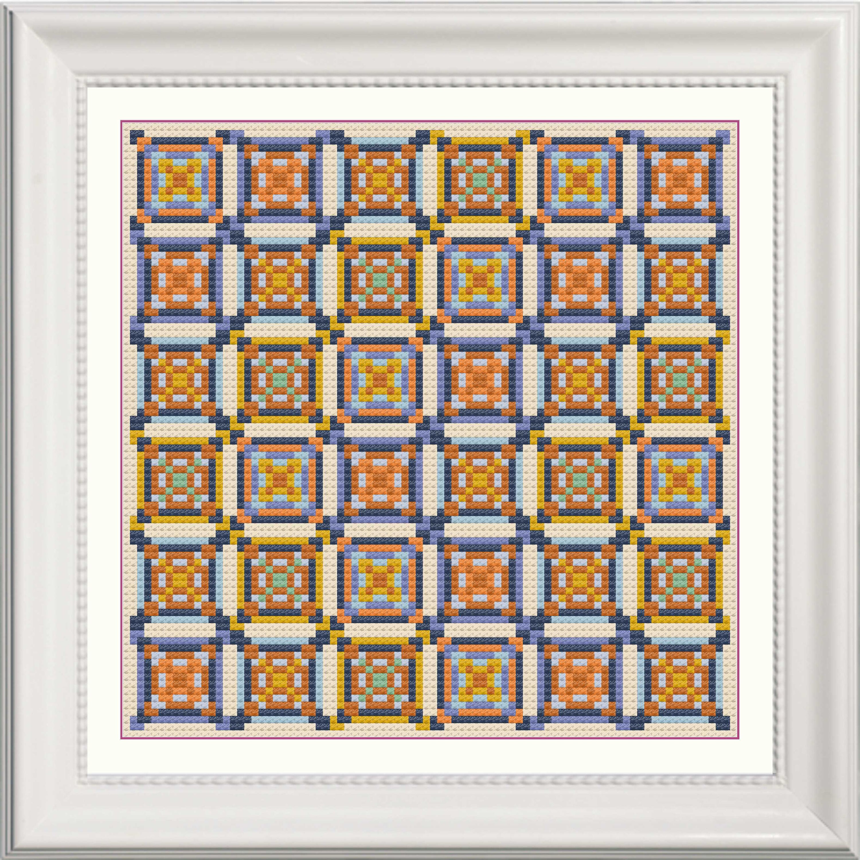 Two Cross Stitch Patterns, Cross Stitch Blankets, Crotchet Cross Stitch ...