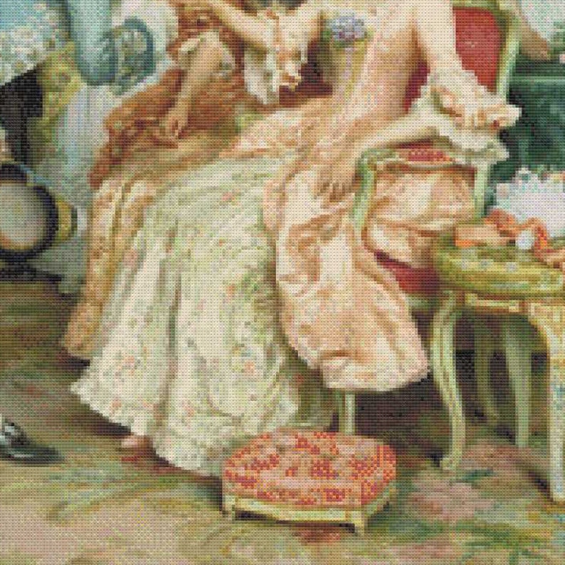 Cross Stitch Art Pattern, Cross Stitch Aristocracy, Cross Stitch Art ...
