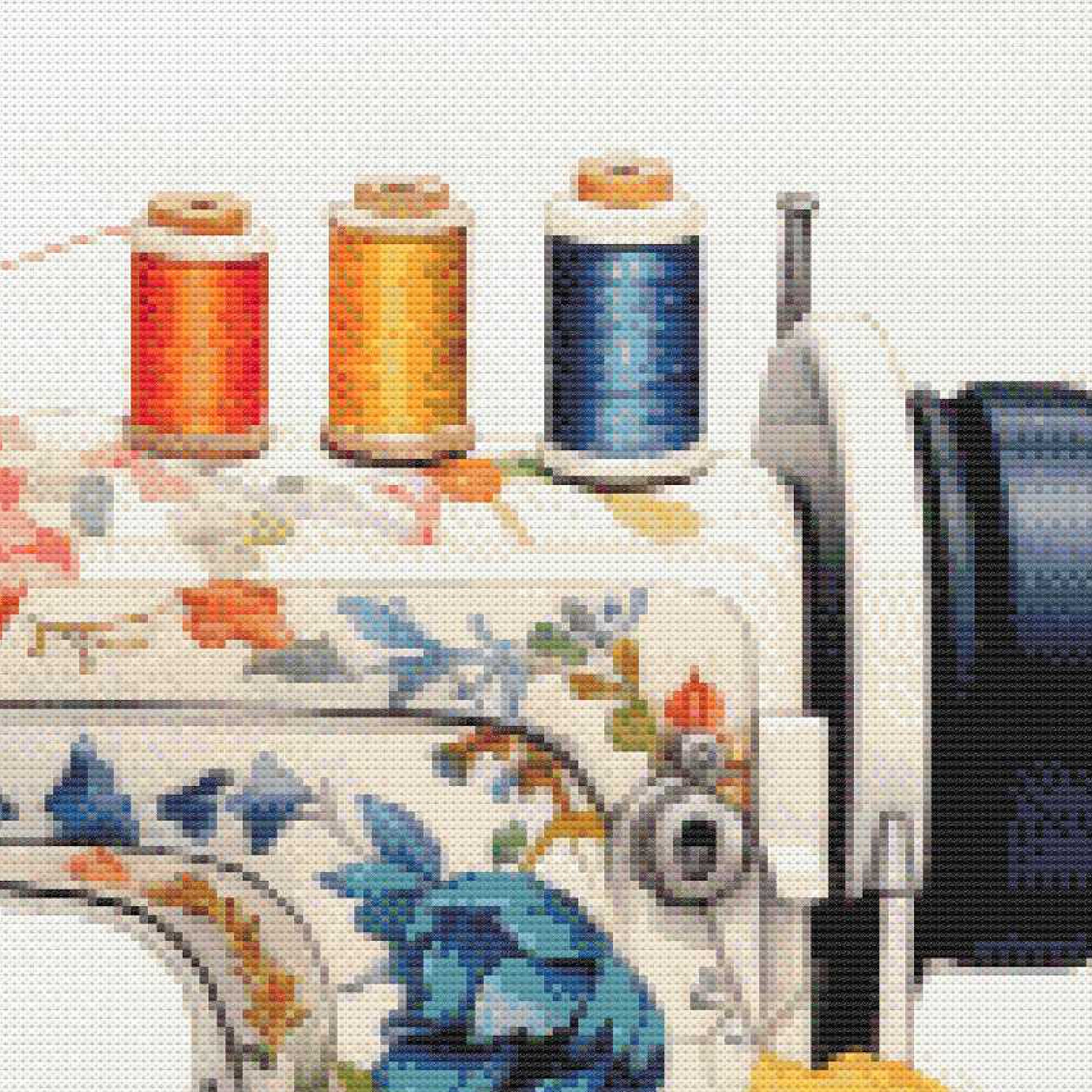 Cross Stitch Sewing Machine, Singer Cross Stitch, Cross Stitch Sewing ...