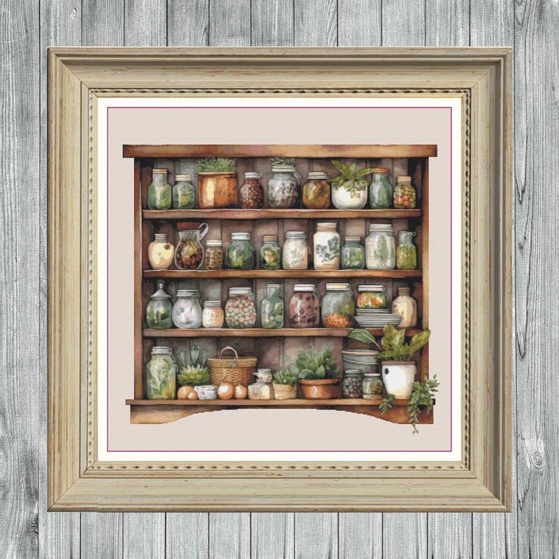 Kitchen Cross Stitch - Etsy