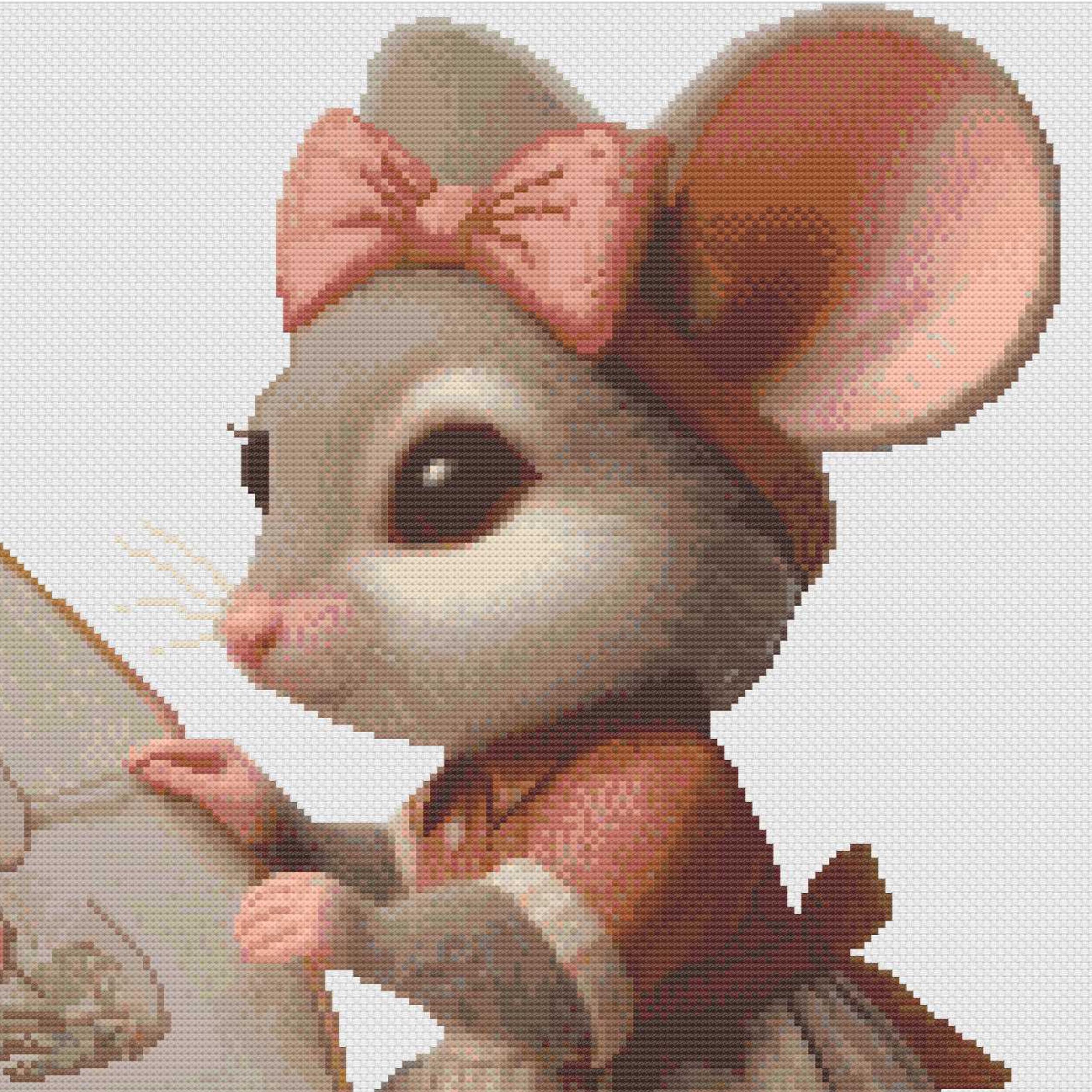Cross Stitch Mice, Mouse Cross Stitch, Cross Stitch Rats, Rat Cross ...