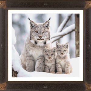 Cross Stitch Feline, Cross Stitch Lynxes, Cats Pattern, Wild Cross ...