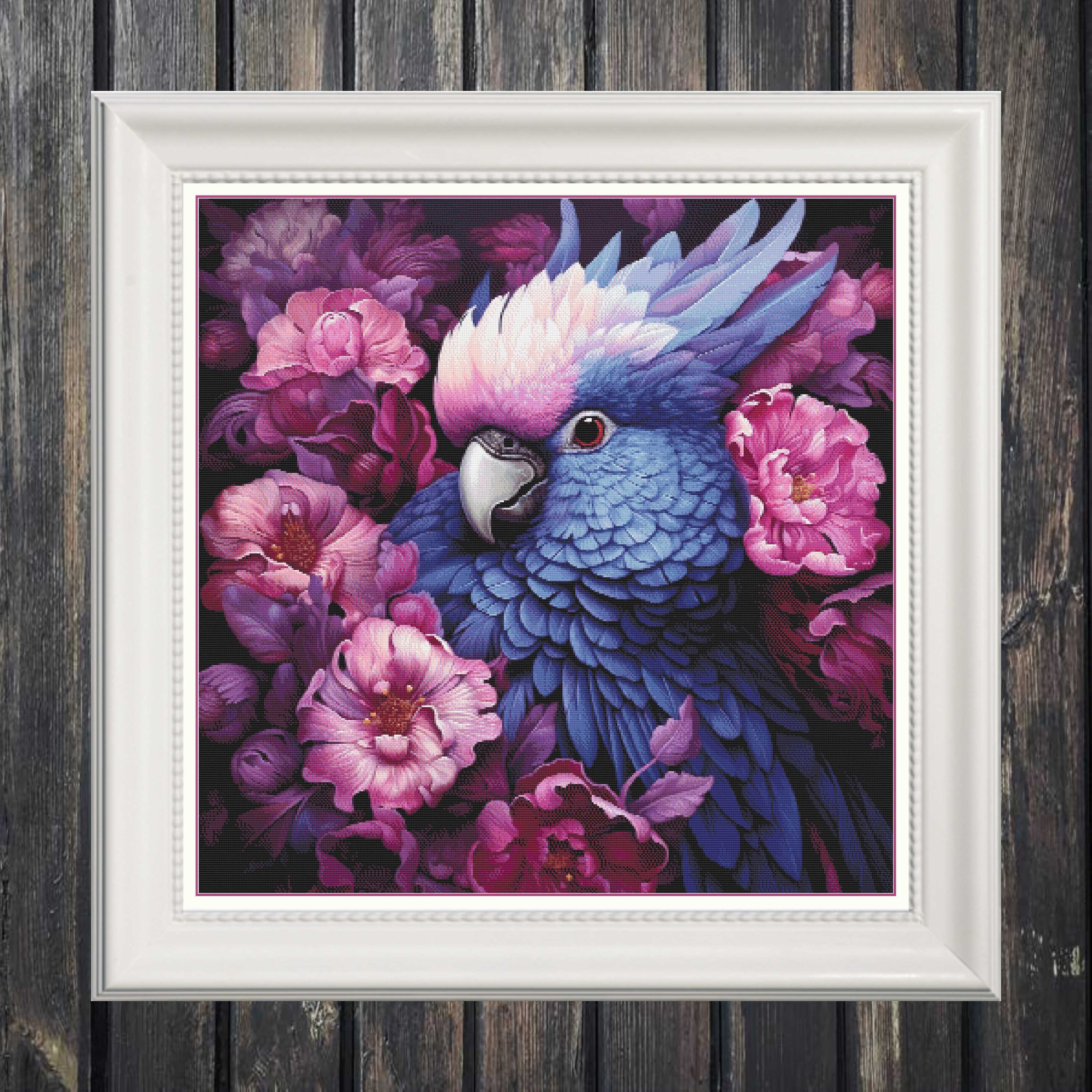 Cross Stitch Bird, Cross Stitch Cockatoo, Embroidery Owl, Embroidery ...