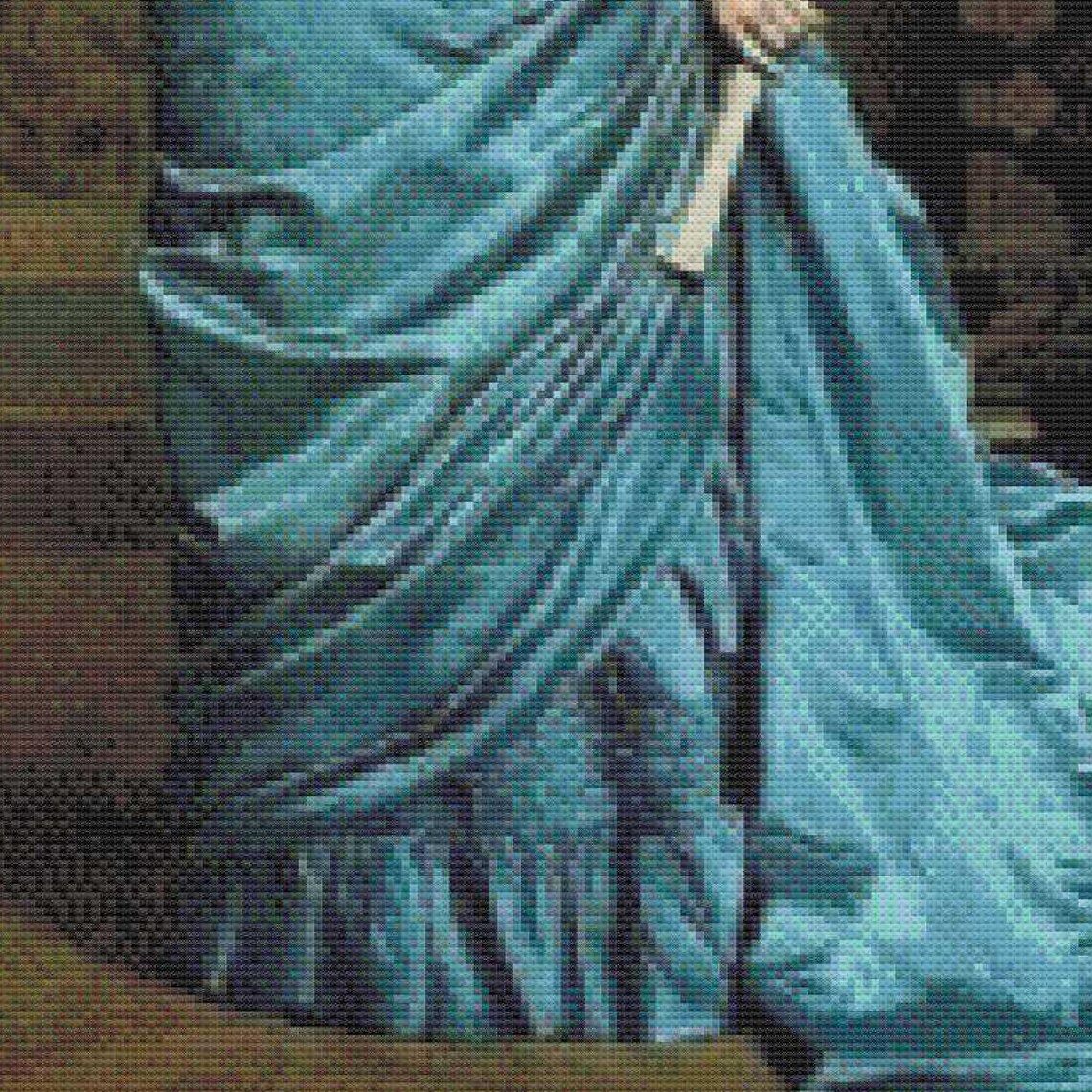 Cross Stitch, Woman Art, Woman Pattern, Classic Art, the Accomplice ...