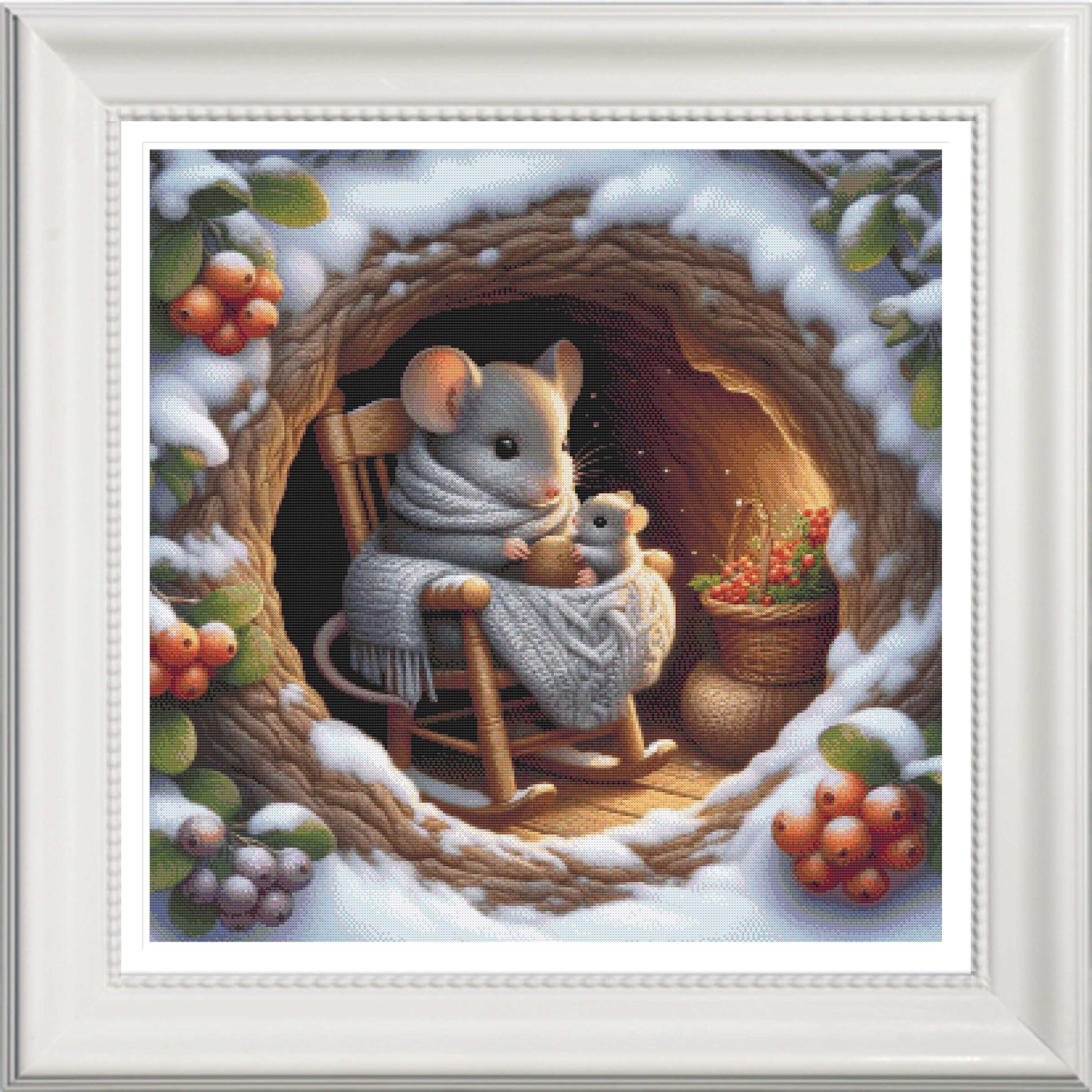 Cross Stitch Mice, Mouse Cross Stitch, Cross Stitch Rats, Rat Cross ...