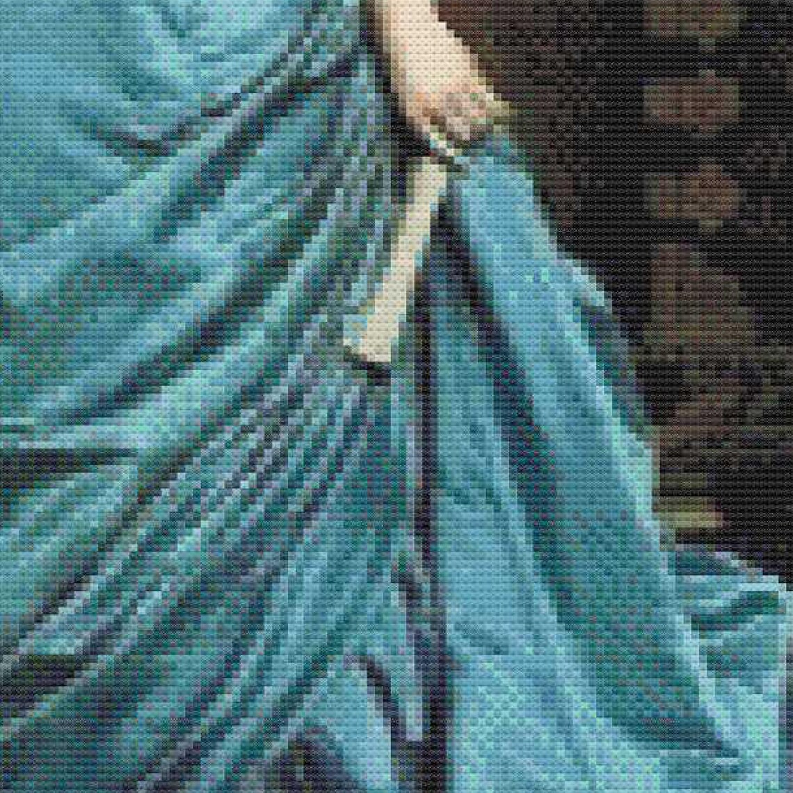 Cross Stitch, Woman Art, Woman Pattern, Classic Art, the Accomplice ...