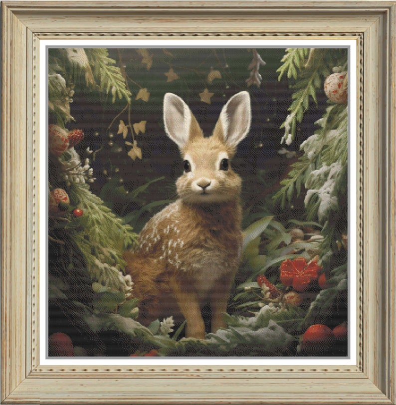 Cross Stitch Rabbit, Rabbits to Embroider, Hare Cross Stitch, Cross ...