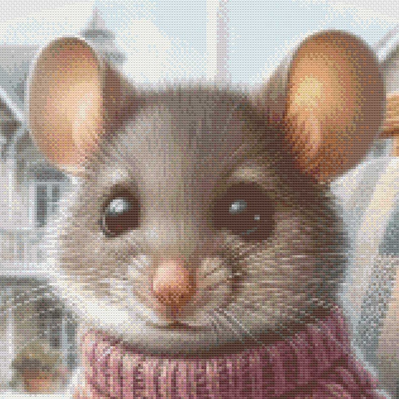 Cross Stitch Mice, Mouse Cross Stitch, Cross Stitch Rats, Rat Cross ...