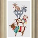 Goat Cross Stitch, Goat Pattern, Goat Cross Stitch, Farm Cross Stitch ...