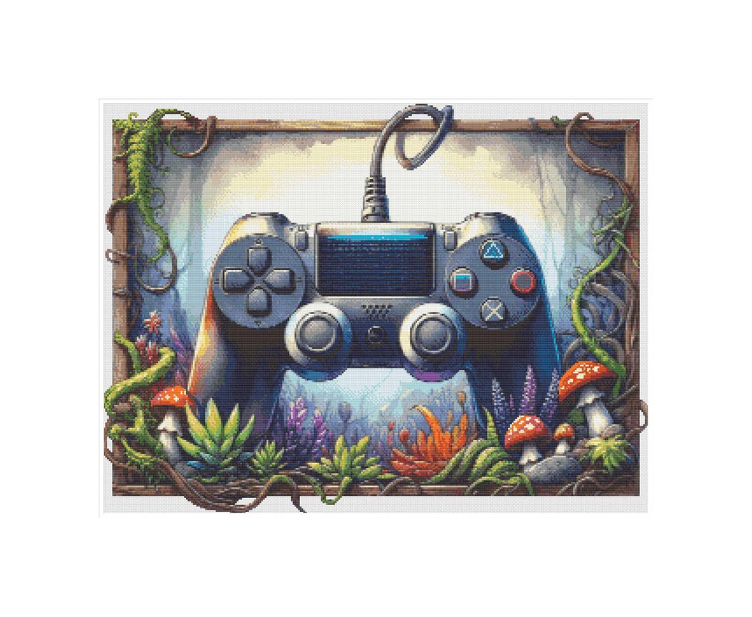 Fantasy Cross Stitch, Video Game Cross Stitch, Game Cross Stitch ...