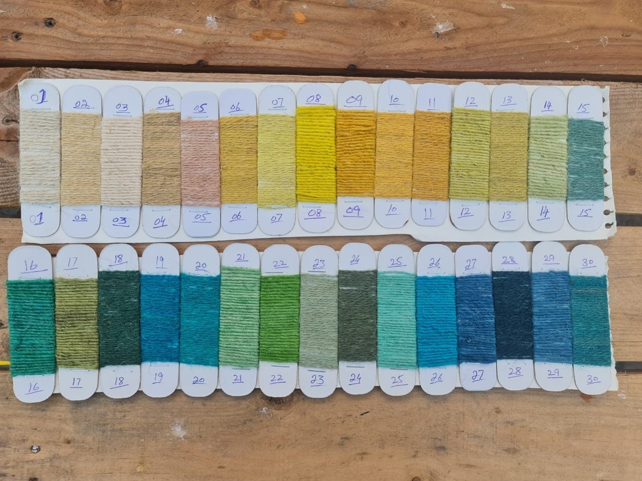 Wool Shade Card: 98 Colors for Custom Rugs & Kilims - Etsy
