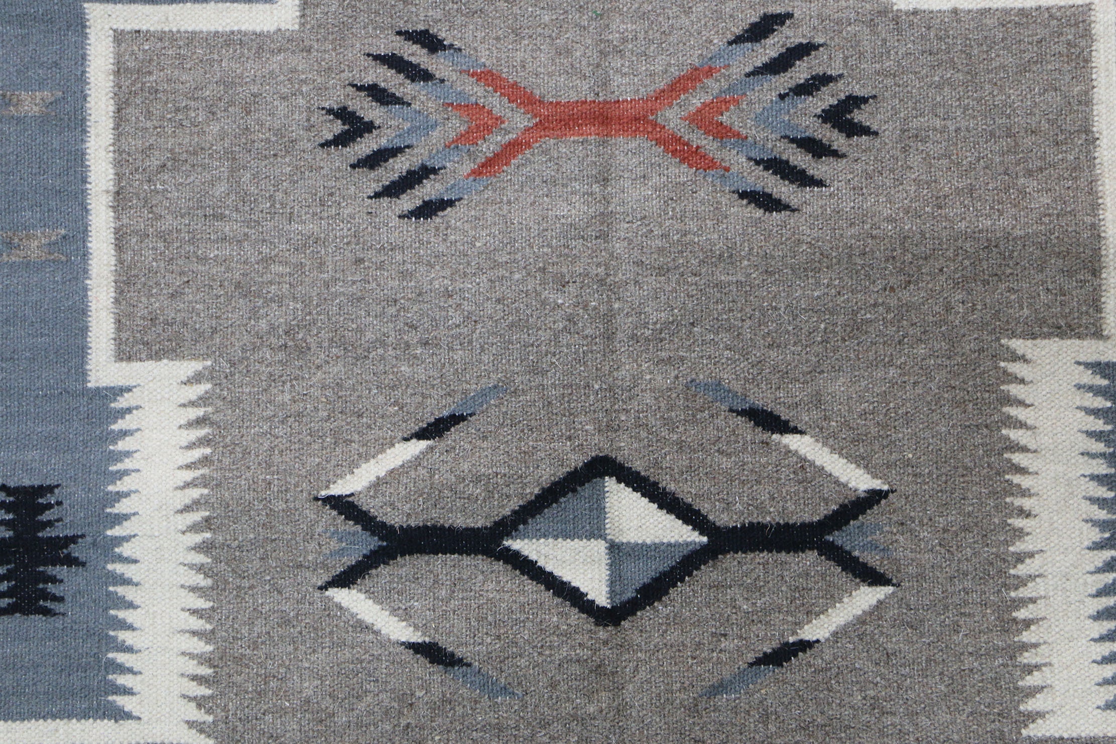 Grey Navajo Rug, Navajo Runner Rug, Custom Rug, Made to Order Rug, 3 X ...