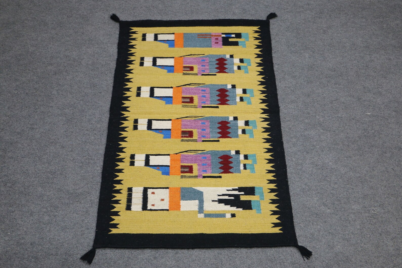 Unique Navajo Rug, Navajo Rug, Navajo Runner Rug, Custom Rug, Made to ...