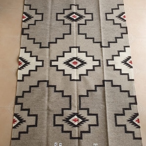 Navajo Rug, Navajo Bedroom Rug, Custom Rug, Native American Rug, Living ...