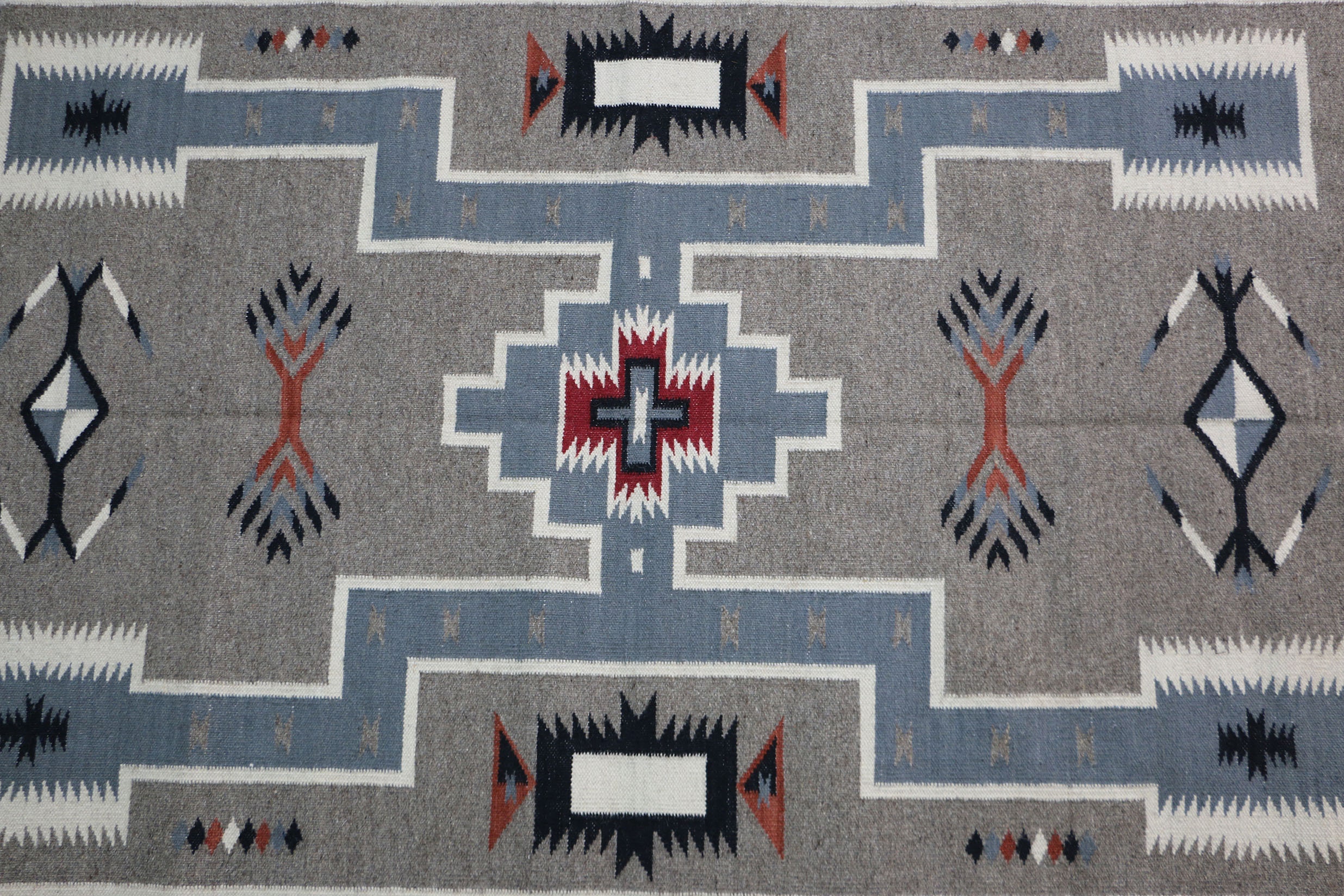 Grey Navajo Rug, Navajo Runner Rug, Custom Rug, Made to Order Rug, 3 X ...
