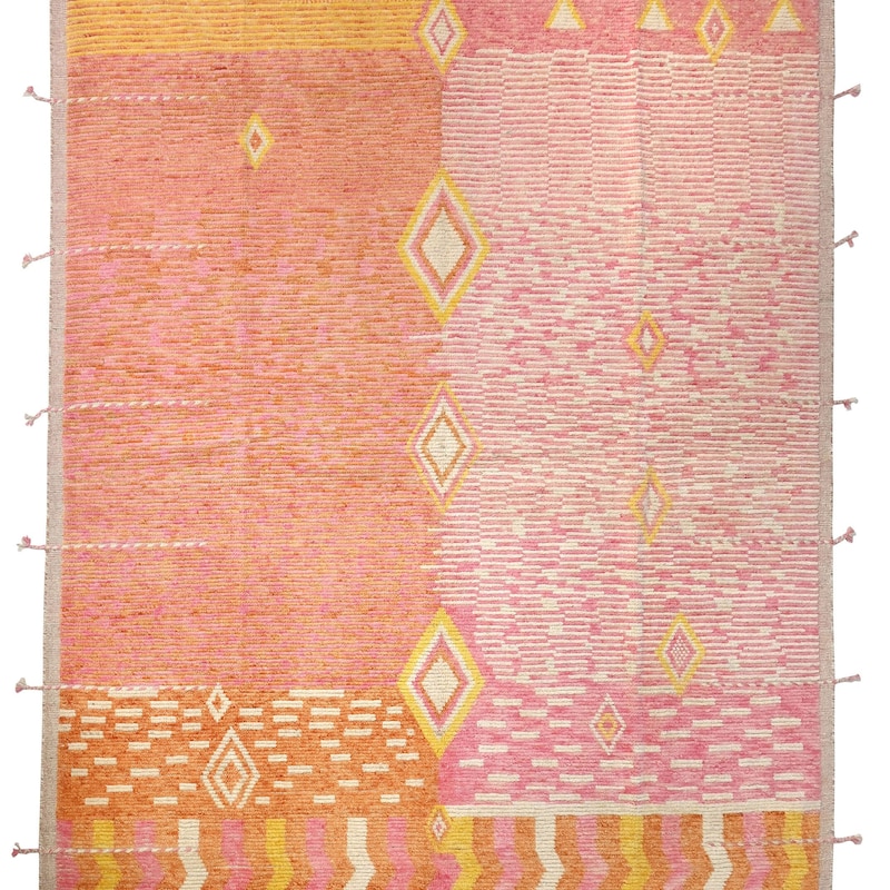 Pink Moroccan Rug - Etsy