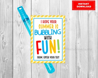 End of the Year Gift Tags for Play Doh, End of School Year Tags ...