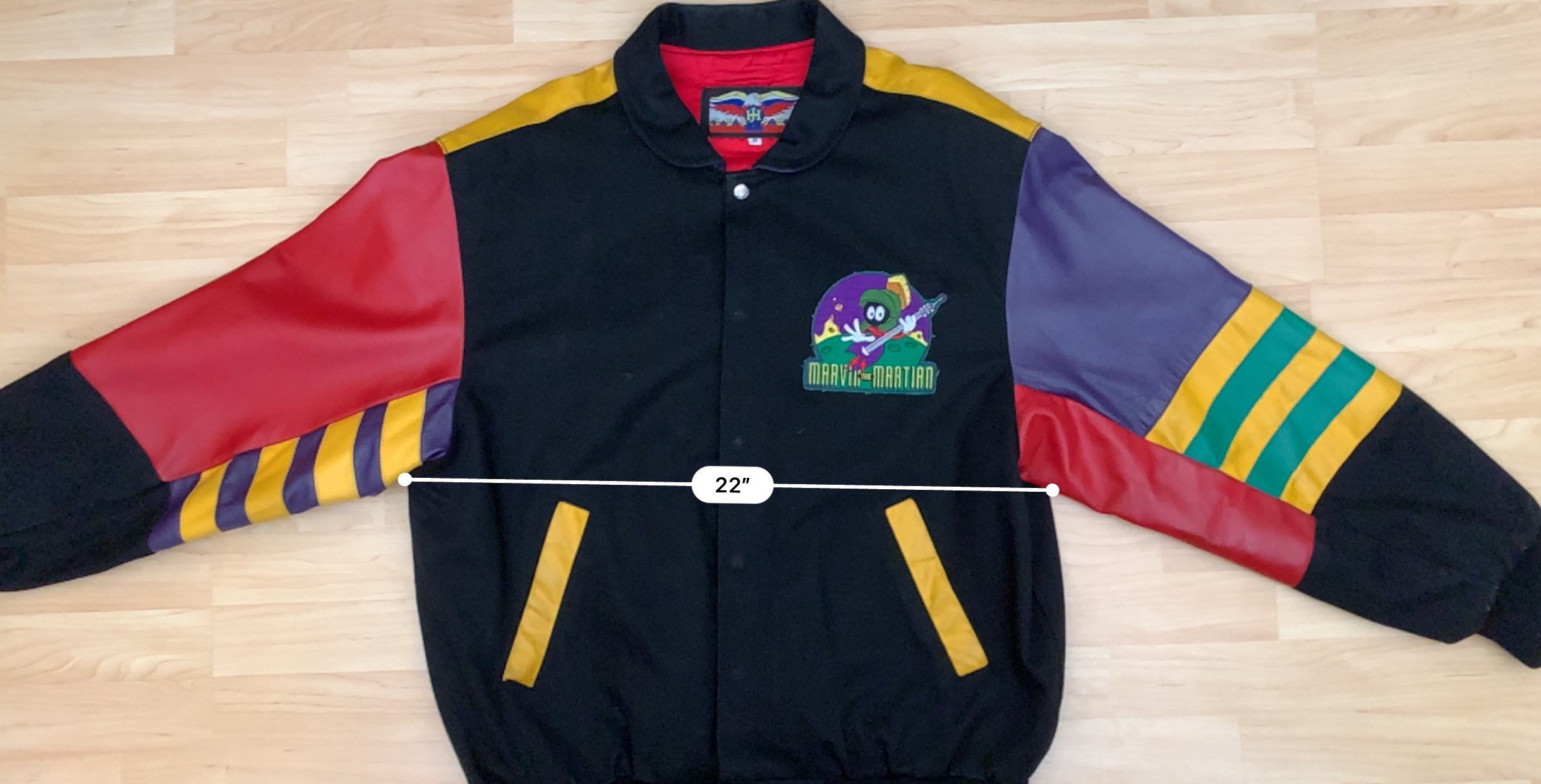 Vintage Marvin the Martian Jeff Hamilton Jacket super Rare - Etsy