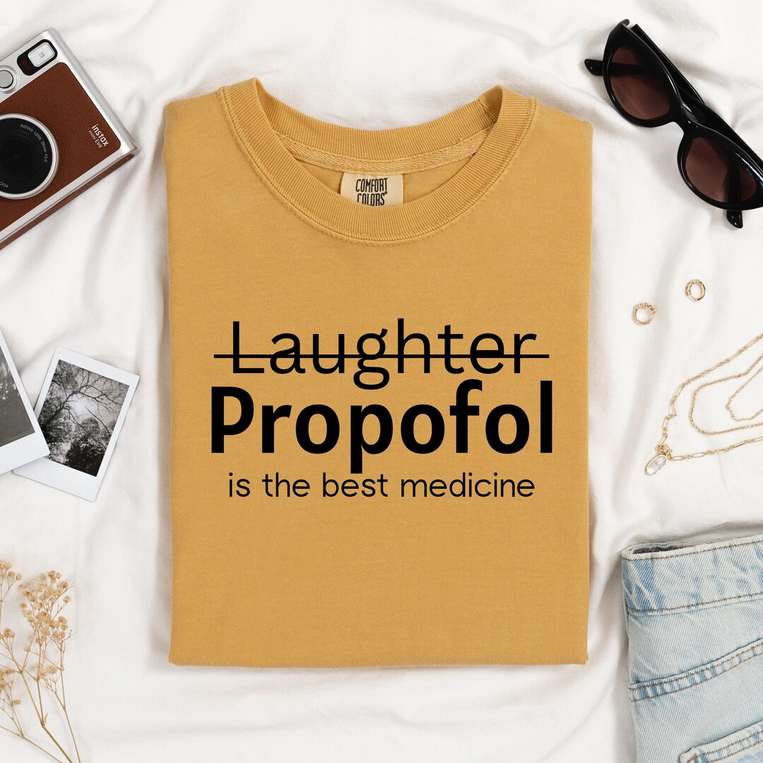 Funny Nurse Propofol Shirt, ICU Squad Tshirt, Gift for Nurse ...