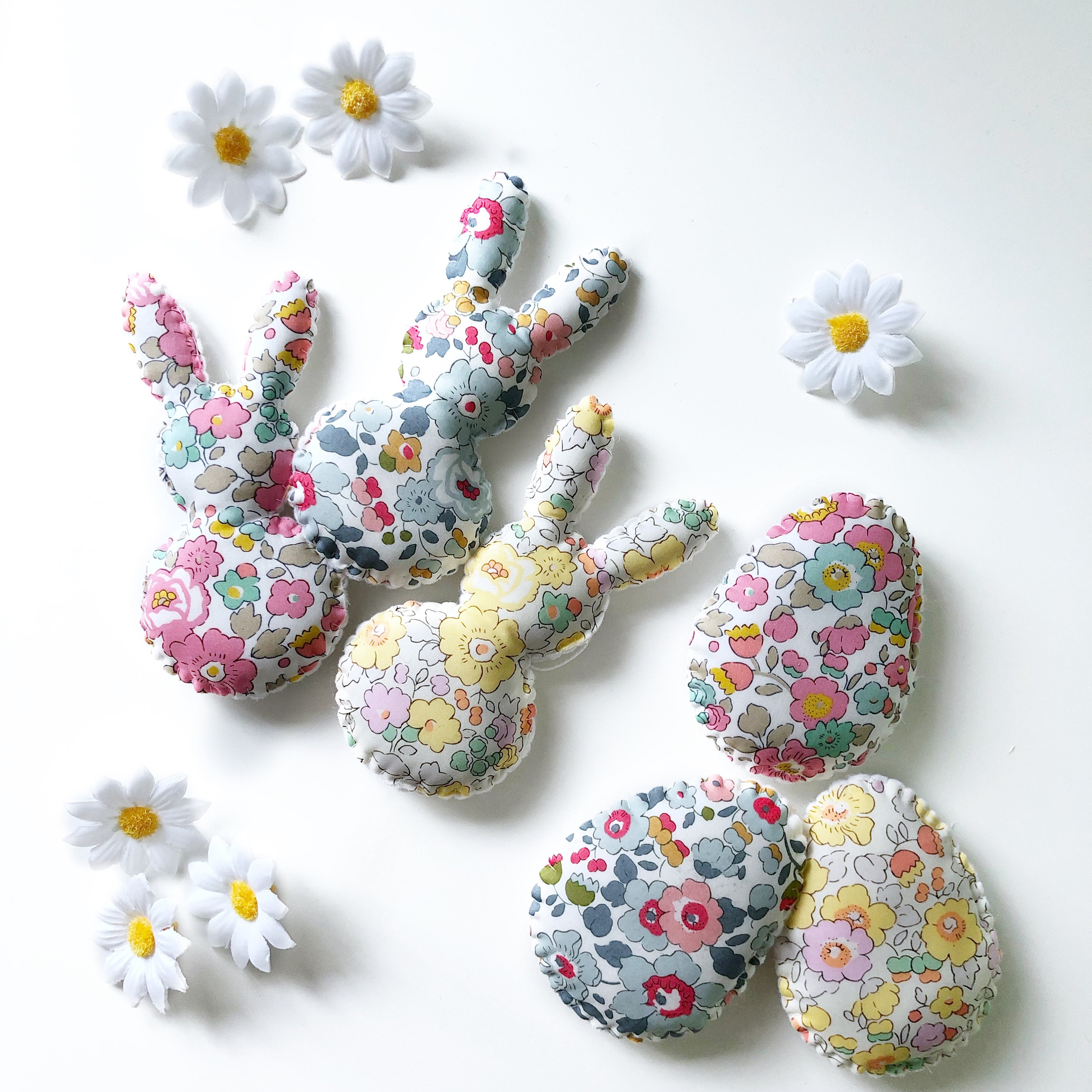 Bunny Decoration. Bunny. Liberty. Rabbit. Liberty Print. - Etsy