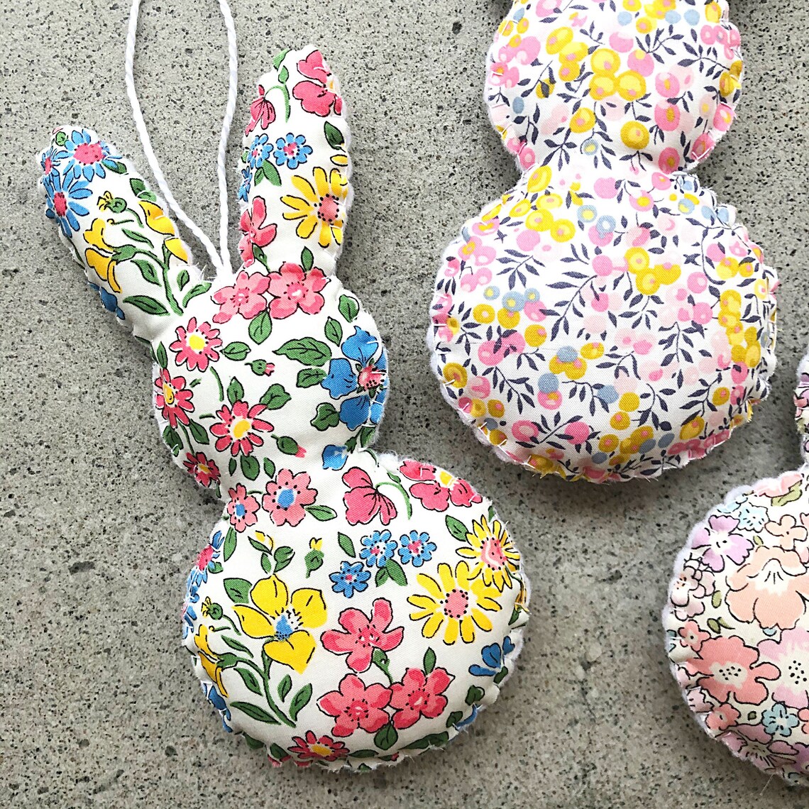 Bunny decoration. Bunny. Liberty. Rabbit. Liberty print. | Etsy