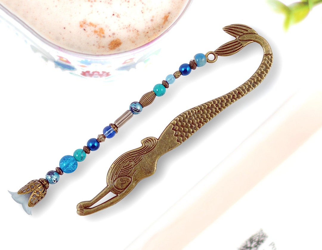 Mermaid Bookmark Metal Bookmark Unusual Gifts for Women - Etsy