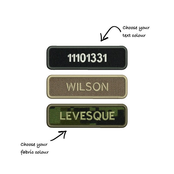 Velcro Name Tag - Etsy