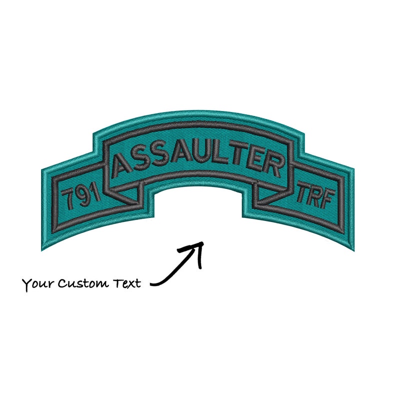 Ranger Scroll Patch (3.5" Wide) | With Hook Fastener Backing & Your ...