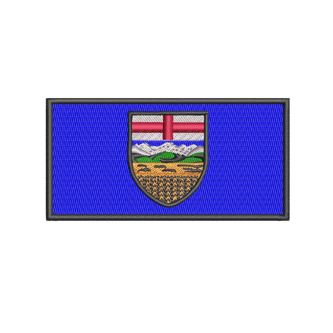 Embroidered Alberta Flag Patch by Cpgear | With Either Hook Fastener ...