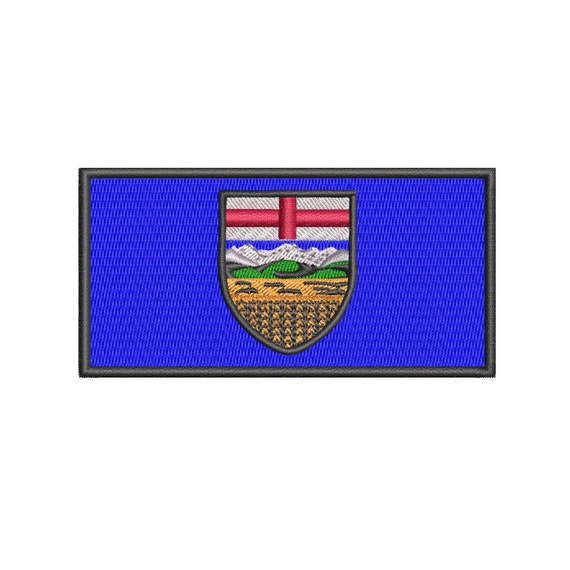 Embroidered Alberta Flag Patch by Cpgear With Either Hook - Etsy Canada