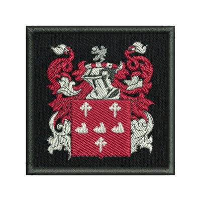 Your Family Crest Embroidered Badge | Custom Embroidered Family History ...