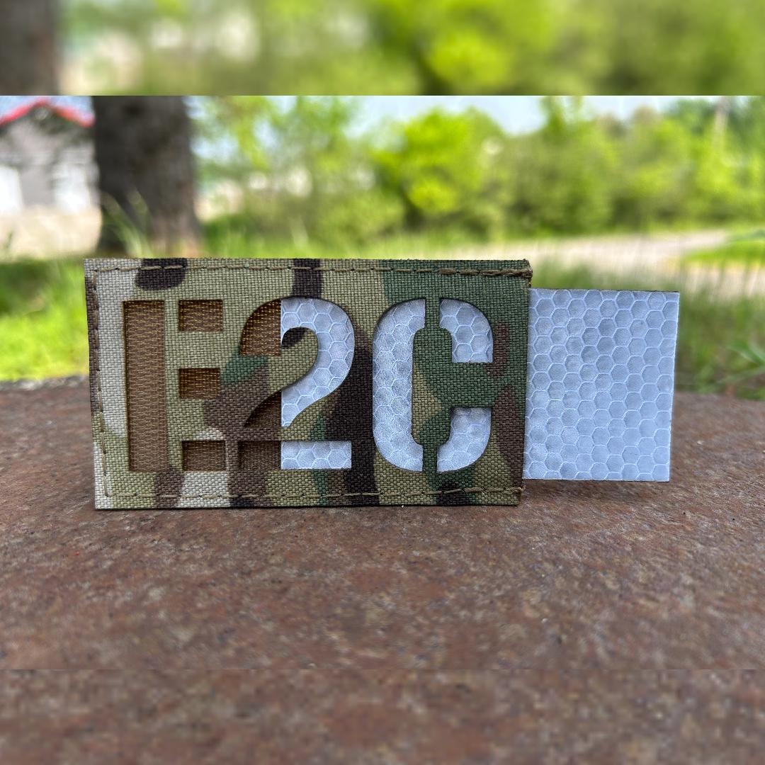 Reversible Reflective/black IR (infrared) Custom Call Sign Patch | 2 X ...