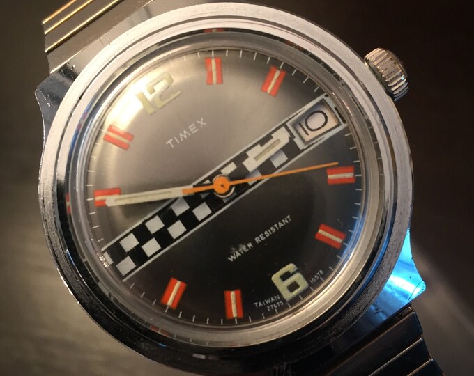 Vintage Timex Rally 1970s Watch Celebrating Timex Racing Team. 27675 - Etsy