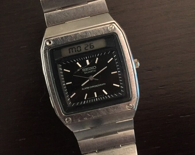 Seiko H357 5040 Duo Display - Etsy