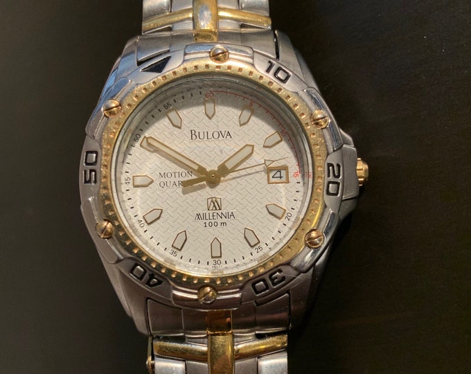 Men's Bulova Millennia Motion Quartz Watch - Etsy