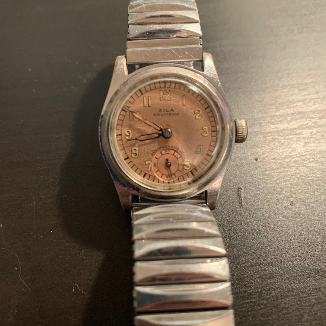 Vintage 1940's Zila Antimagnetic Swiss Watch - Etsy