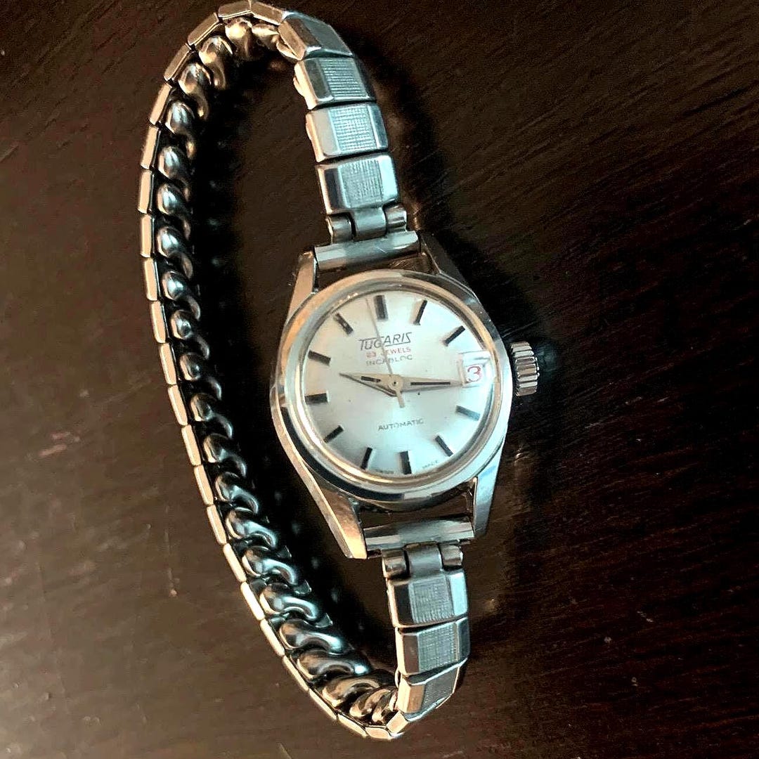 Ladies Tugaris Automatic 60s Vintage Swiss Watch - Etsy