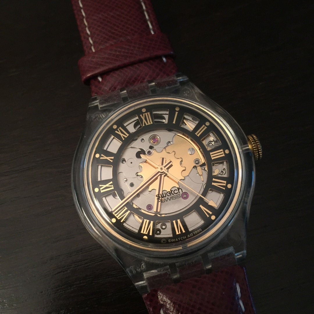 Swatch 1995 Automatic Watch "big BEN " - Etsy