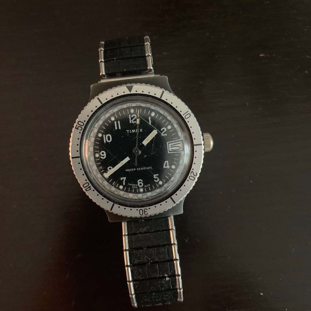 Men's Vintage Timex Collector 1970's Diver Style Watch Timex - Etsy Canada