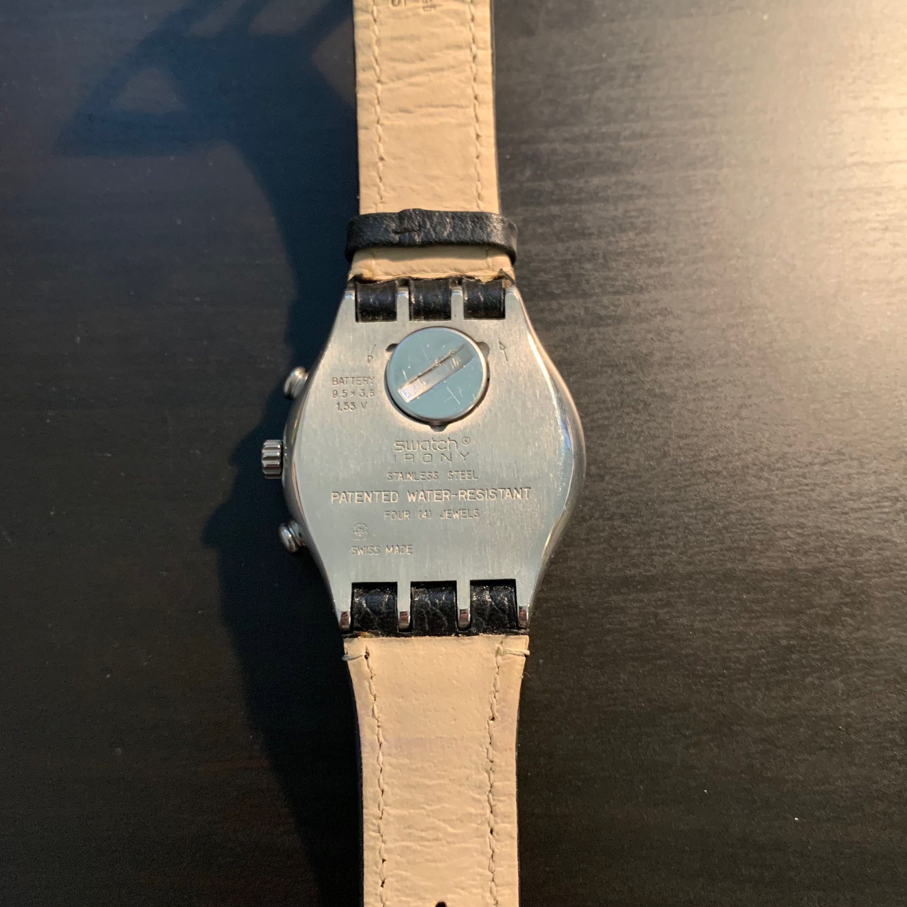 Vintage Swatch Irony Chronograph secret Agent - Etsy