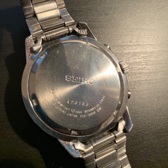 Men’s Seiko Chronograph 100m Stainless Steel Watch - Gem